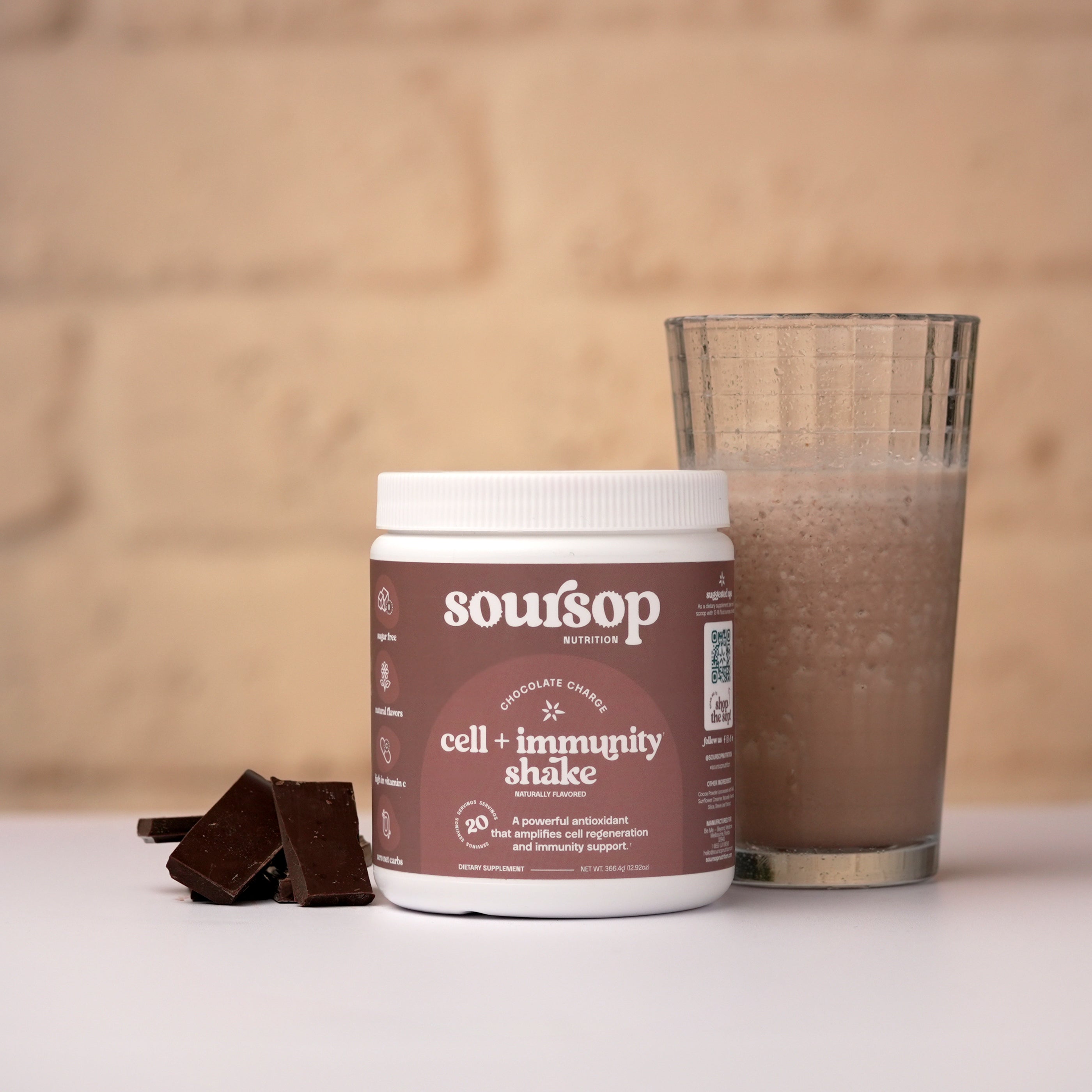 Soursop Chocolate Charge Shake – Soursop Nutrition